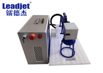 China Handheld Portable Fiber Laser Marking Machine For Large Device Coding Leadjet OEM ODM for sale