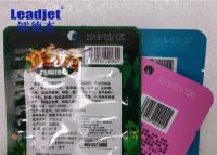 China Leadjet CO2 Laser Coding Machine 30W 40W For Plastic Bags Air Cooling for sale