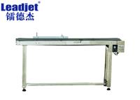 China 220 Volt 120W Belt Conveyor B6 Machine Leadjet For Lass Bottle Plastic Bag for sale