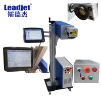China 0.02mm 30w Co2 Laser Marking Machine , Laser Marking Printer For Beverage Bottle PET for sale