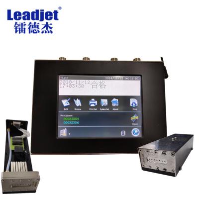 China A100 7 Dots Industrial Thermal Inkjet Printer , Leadjet Drop On Demand Inkjet Printer ODM for sale