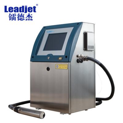 China V280P 220V Small Character Continuous Inkjet Printer , CIJ Printing Machine MEK Ink Type for sale