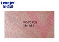 China S500 Fast Dry Ink Expiry Date Coding Machine 12.7mm Portable DC 16.8V ODM for sale