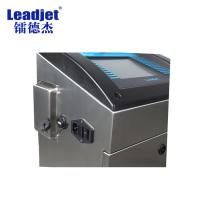 China Serial Number Leadjet Inkjet Printer Continuous Industrial MEK Ink Type for sale
