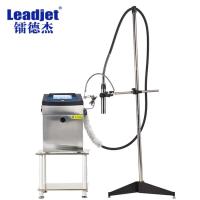 China 1.5-20mm clean packaging printing lines Touch Screen 1-6 lines White Inkjet Coder Printer for sale