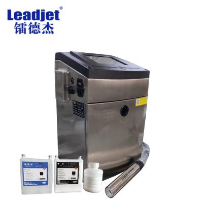 China 1.5-20mm clean packaging printing lines Touch Screen 1-6 lines White Inkjet Coder Printer for sale