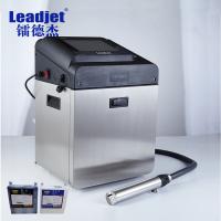 China Non - Contact Continuous Inkjet Date Printer High Speed 1-3 Lines 1.5-20mm Font Height for sale