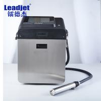 China 4 Lines V680 CIJ Inkjet Printer , Continuous Inkjet Printing With 8 Inch Touch Screen for sale