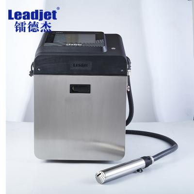 China 4 Lines V680 CIJ Inkjet Printer , Continuous Inkjet Printing With 8 Inch Touch Screen for sale
