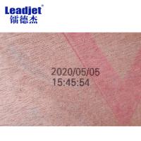 China Handheld Expiry Date Inkjet Coding Machine 12.7mm DC 11.1V Power ISO Certificate for sale