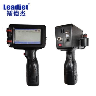 China DC 16.8 Volt Handheld Inkjet Expiry Date Printer 42ML Ink Volume Water Ink Type for sale