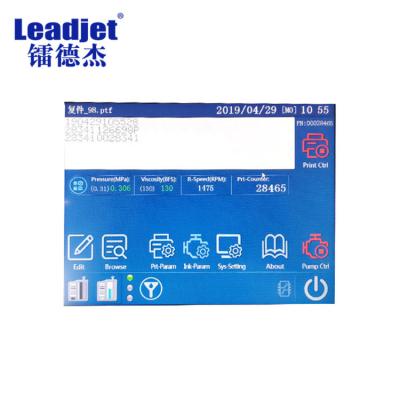China Industrial Expiry Date Inkjet Coding Equipment 1.5-20mm Serial Number Printing Machine for sale