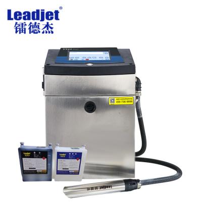China Automatic Cleaning Nozzle Industrial White Inkjet Printer For Batch Coding With Touch Screen for sale
