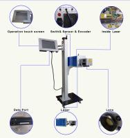 China PC Control 10w Co2 Laser Marking Machine , Pet Bottle Batch Coding Machine for sale
