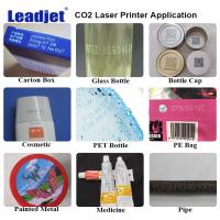 China Air Cooling CO2 Laser Coding Machine Min 0.05Mm Depth For Printing Acrylic Film for sale