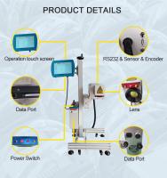 China CO2 Laser Coding Machine For PET Bottles Batch Number ISO Approved for sale