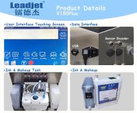 China Industrial Small Character Continuous Inkjet Printer , Date Coding Machine for sale