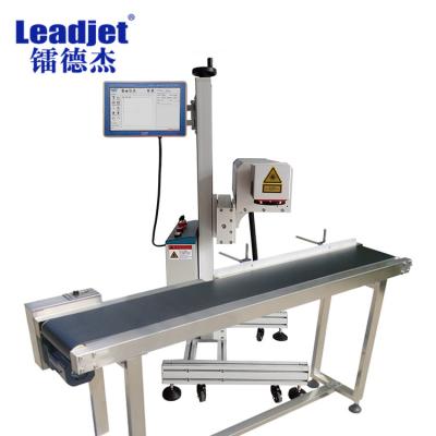 China 0.02mm 30w Co2 Laser Marking Machine , Laser Marking Printer For Beverage Bottle PET for sale