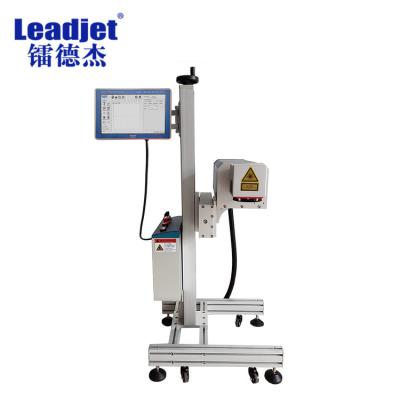 China 20W 30W High Resolution CO2 Laser Marking Coding Machine Printer On PET bottles/Glass/Wooden for sale