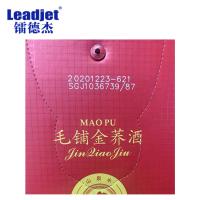 China Leadjet 40W Co2 Laser Coding Machine For PET Water Bottles CE ISO Certificate for sale