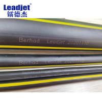China Handheld Portable Fiber Laser Marking Machine For Large Device Coding Leadjet OEM ODM for sale