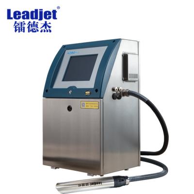 China 4 Lines Leadjet Inkjet Date Printer CIJ Hydraulic Pressure 300 Meter Per Minute for sale