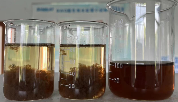 Reduced PAC dosage jar test for brown livestock wastewater clarification
