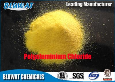 China Polyaluminium Chloride PAC Flocculant 29% Al2O3 Light Yellow Powder pH 3.0-5.0 for Water Treatment for sale