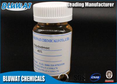 China Poly Diallyl Dimethyl Ammonium Chloride Water Treatment Chemical - 40% Solid Content, 1000-3000 Viscosity for sale
