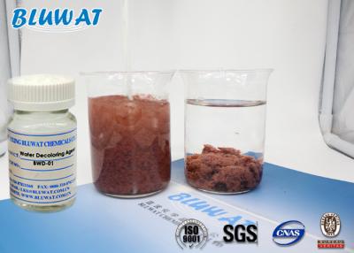 China BLUWAT Water Decoloring Agent BWD-01 50-55% Solid Content for Industrial Wastewater Treatment for sale