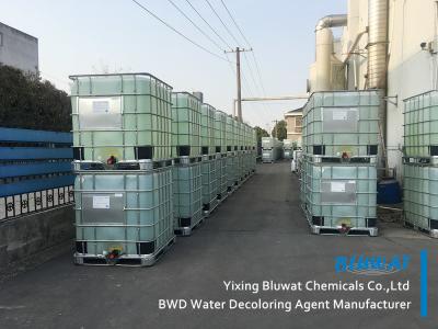 China BWD-01 Water Decoloring Agent 50% Solid Content for Textile Wastewater Treatment with 50-99% Color Removal Efficiency for sale