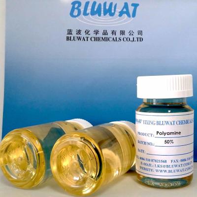 China Polyamine Paper Making Water Purifying Chemicals For Drainage 8000cps for sale