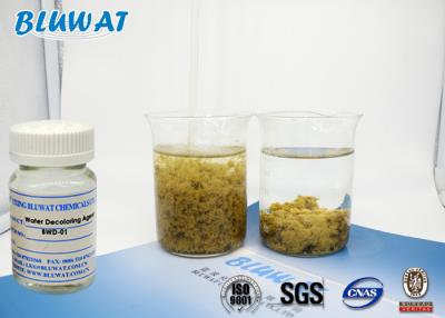 China Textile Dye Wastewater Treatment Dicyandiamide Formaldehyde Resin Blufloc Water Decoloring BWD-01 for sale