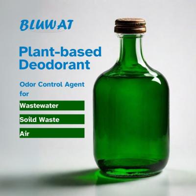 China Bluwat Vanilla Scent Natural Plant-Based Deodorant - 25KG Drum, 36 Month Shelf Life for Industrial Odor Control for sale