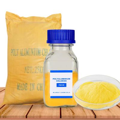 China Yellow Powder PAC Polyaluminium Chloride Coagulant For Water Purifier Chemical for sale