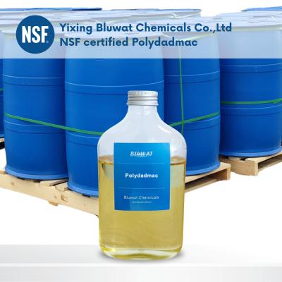 China NSF certified CAS No.26062-79-3 20%-50% Solid Content Polydadmac for Drinking Water Treatment for sale
