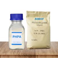 China Blufloc PHPA Flocculant Polymer - Anionic Polyacrylamide for Drilling & Wastewater Treatment with 89% Solid Content for sale