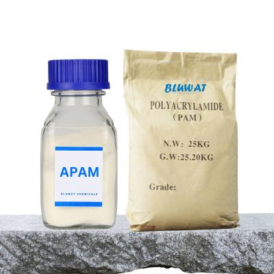 China Gold Mining Wastewater Treatment Anionic Polymer Flocculant Powder Polyacrylamide for sale