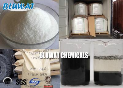 China Anionic Flocculant Polyacrylamide For Merrill Crowe Process / Silver Mine for sale