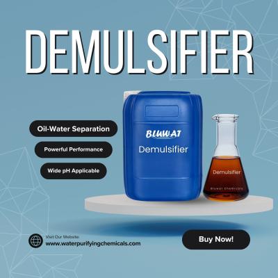 China Emulsion Breaker Demulsifying Agent for Oil Spill Processing - 40% Solid Content, pH 2-4 Range for sale