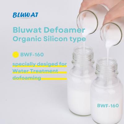 China BWF-160 Organic Silicon Defoamer for Wastewater Treatment - 12-20% Non-volatile Content, 50-300 ppm Dosage for sale
