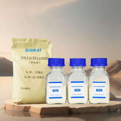 China Blufloc Polyacrylamide High Performance Flocculant for Mining Oilfields Sludge Dewatering Water Recycling for sale