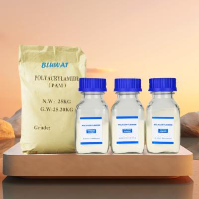 China Blufloc Polyacrylamide Advanced Flocculant For Mining Sugar Processing Municipal Wastewater Treatment for sale