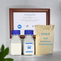 China NSF Aluminum Chlorohydrate ACH Powder High Efficiency Coagulant For Desalination Wastewater Treatment for sale