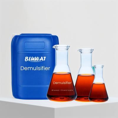 China BP803 Industrial Demulsifier for Oily Wastewater Treatment - 40% Solid Content, 250kg Drums for sale