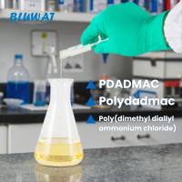 China PDADMAC Cationic Polyelectrolyte Polymeric Quaternary Ammonium Salt For Textile Color Fixing And Dye Effluent Decolorization | Bluwat Chemicals for sale