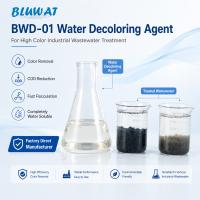 China BWD-01 Water Decoloring Agent CAS 55295-98-2 for High Color Industrial Wastewater Treatment with 50% Solid Content for sale