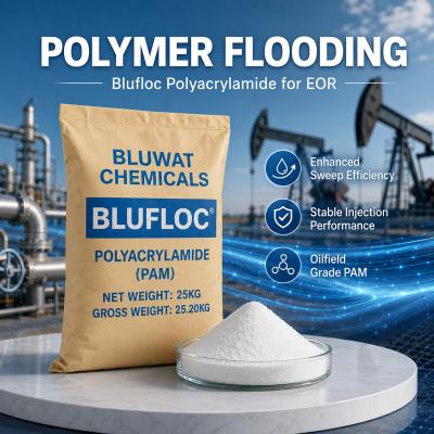 China Oilfield Grade Polyacrylamide Powder 0.1 to 0.5% Working Concentration for Drilling Fluid Loss Control for sale