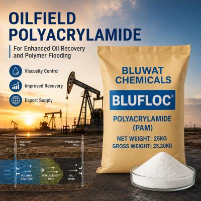 China High Molecular Weight PAM Flocculant for Drilling Mud Solids Control and Oilfield Wastewater Treatment for sale