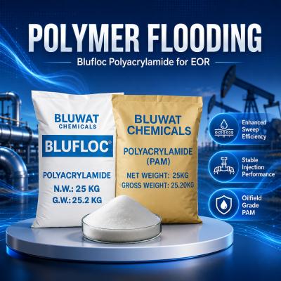 China High Molecular Weight Anionic Polyacrylamide for Enhanced Oil Recovery EOR Polymer Flooding and Mobility Control for sale